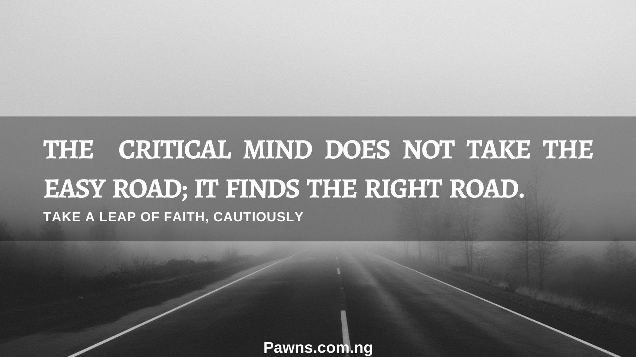 The Value Of Personal Faith (And How To Develop It): » Pawns: Grow Up ...